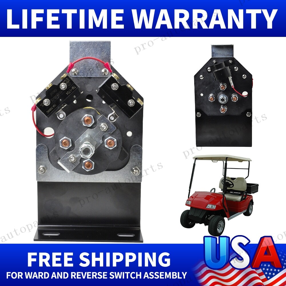 Heavy Duty Forward Reverse Switch Assembly for EZGO Golf Cart TXT 94-Up ...