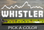 Whistler Mountain Sticker Decal 5.5" Ski Snowboard Canada Resort Trail ...