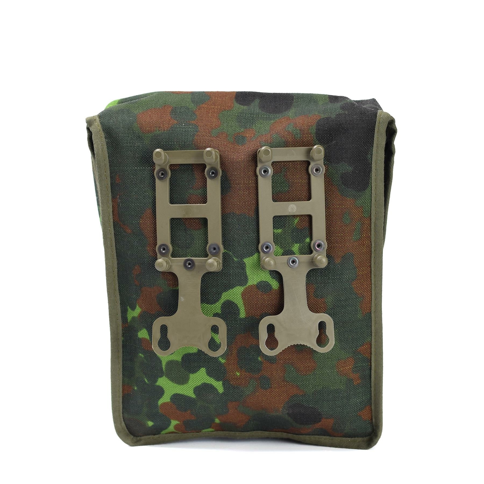 Original German army field troops map bag Flecktarn camo military map ...