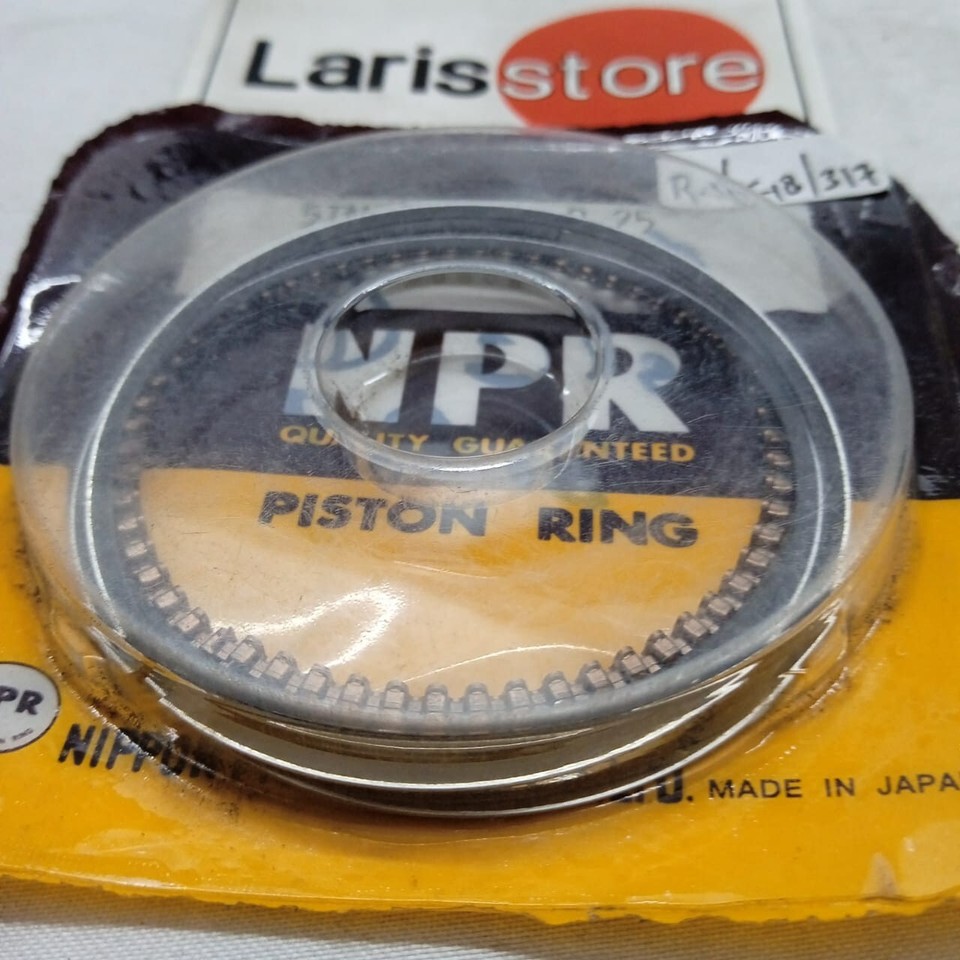 Yamaha TTR110 TTR 110 Piston Ring OS 0.25 5TN NOS | eBay