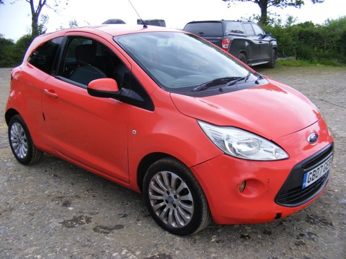 2009 FORD KA ZETEC 3 DOOR SALVAGE DAMAGED REPAIRABLE | eBay UK