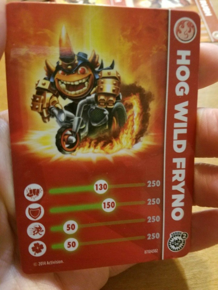 Skylanders Trap Team Giants Spyro's Adventure Swap Force Trading Cards ...