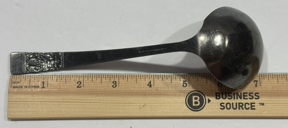 Vintage ONEIDA - ‘Community Plate’ Ornate Serving Spoon or Soup Ladel ...