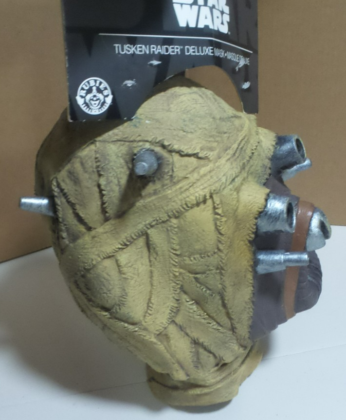 Star Wars Tusken Raider Halloween Deluxe Latex Mask By Rubies Costume ...