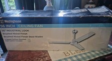 Westinghouse 7861400 Industrial 56-Inch Three-Blade Indoor Ceiling Fan ...