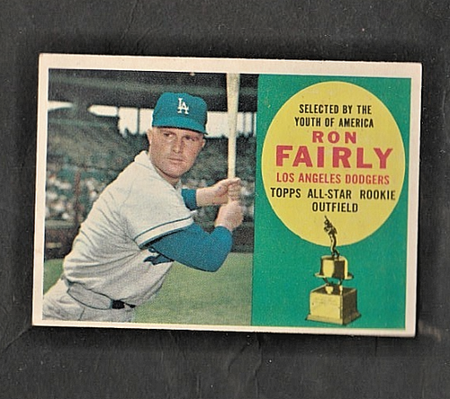 1960 Topps Baseball #321 Ron Fairly Dodgers All Star Rookie NM | eBay