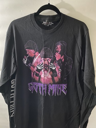 Rare Goth Mike Goth Rap Horrorcore Long Sleeve Shirt Black Graphic ...