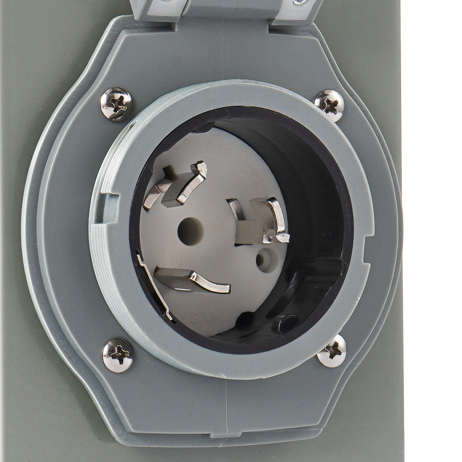 50 Amp 25FT Generator Power Cord and Waterproof Power Inlet Box 14-50P ...