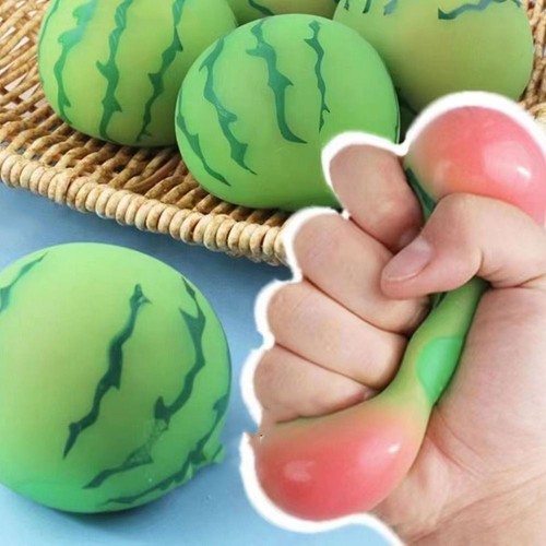 Sensory Toys Watermelon Squeeze Ball Fidget Watermelon Toy Trick Adult ...