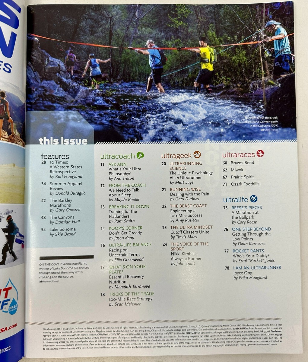 Ultrarunning Magazine January February 2017 Oldmags.com Coastal