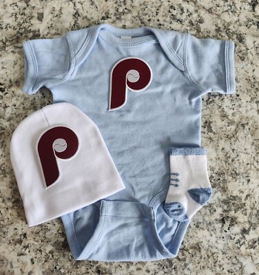 Phillies baby/infant clothes Phillies baseball baby gift Phillies baby ...