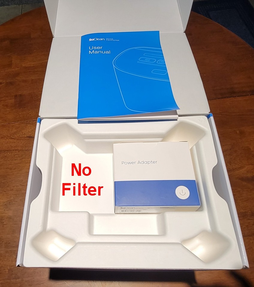 SoClean SC1500 Device Disinfector Kills 99% of Viruses & Bacteria (No ...