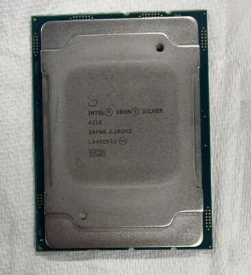 Intel Xeon Silver 4216 16C 32T 2.1GHz DDR4-2400 LGA3647 100W | eBay
