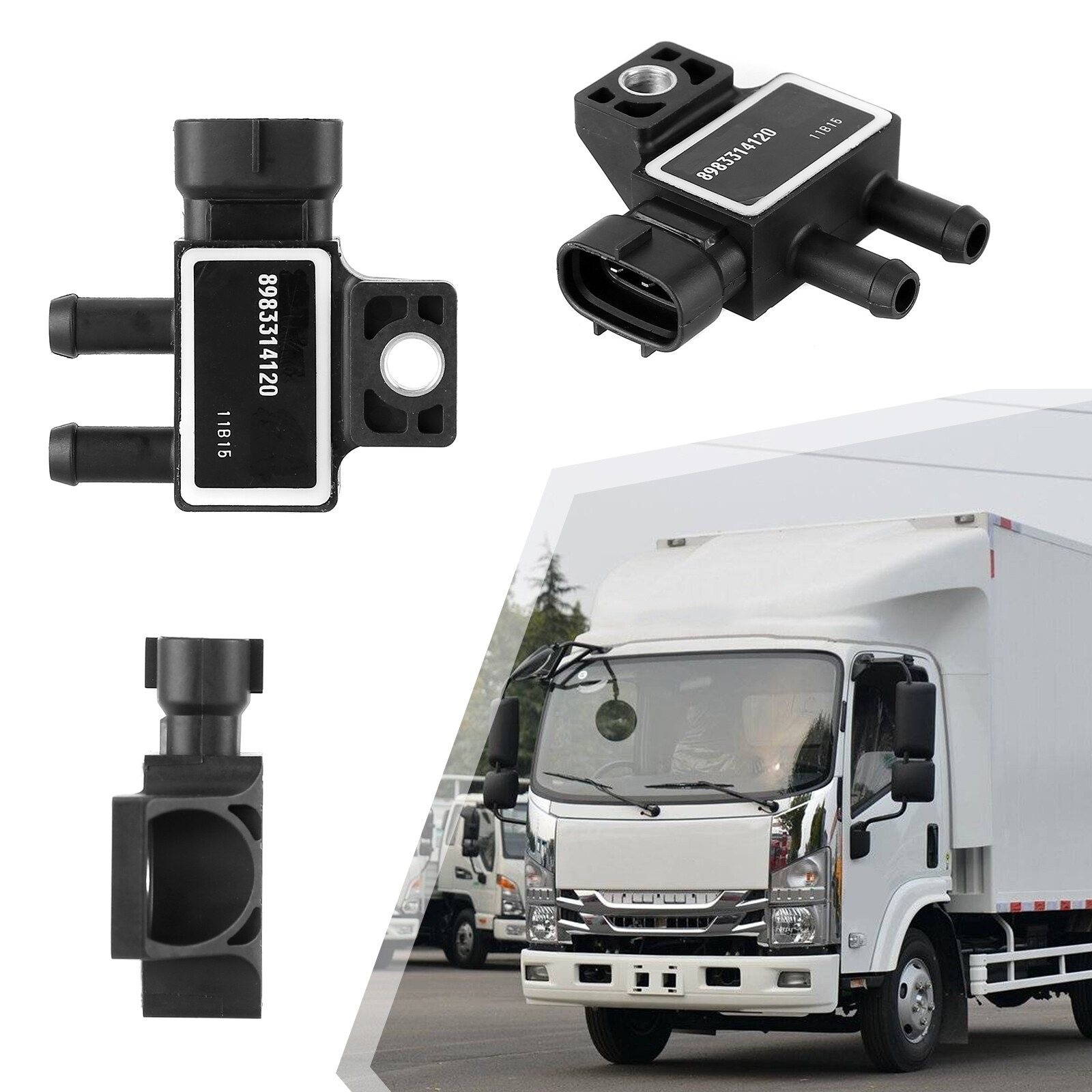 Exhaust Pressure Sensor Particulate Filter DPF 8983314120 For Isuzu ...