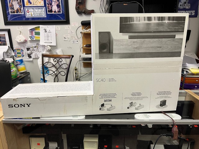 Sony HT-SC40 2.1ch Soundbar with Wireless Subwoofer - Black for sale ...