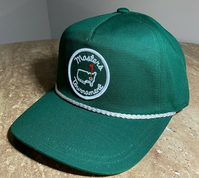 2021 Masters Tournament Green Rope Logo Retro Style Cotton Hat Augusta ...