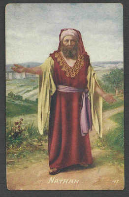 Ca 1907 PPC* NATHAN PROPHET WHO REBUKED KING DAVID FOR HIS SIN MINT | eBay