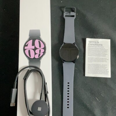 Samsung Galaxy Watch6 SM-R930 Gray Black Wear OS GPS Smartwatch | eBay