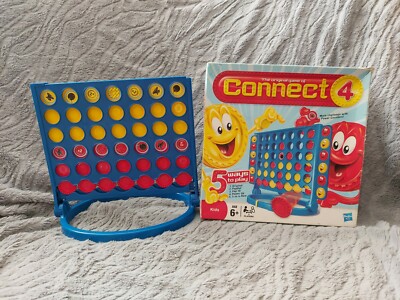 Original CONNECT 4 Game 5 Ways to Play 2009 Hasbro Gaming Complete ...