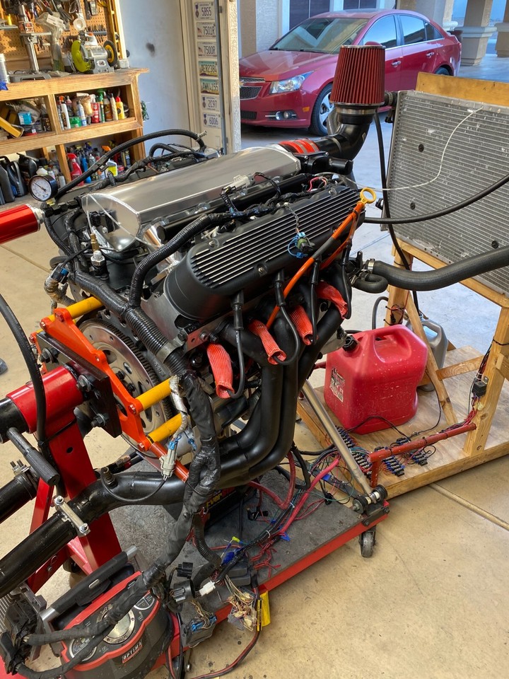 LS3 CHEVY LS 6.2L 500HP 6.2 COMPLETE CUSTOM BUILT CORVETTE ENGINE | eBay