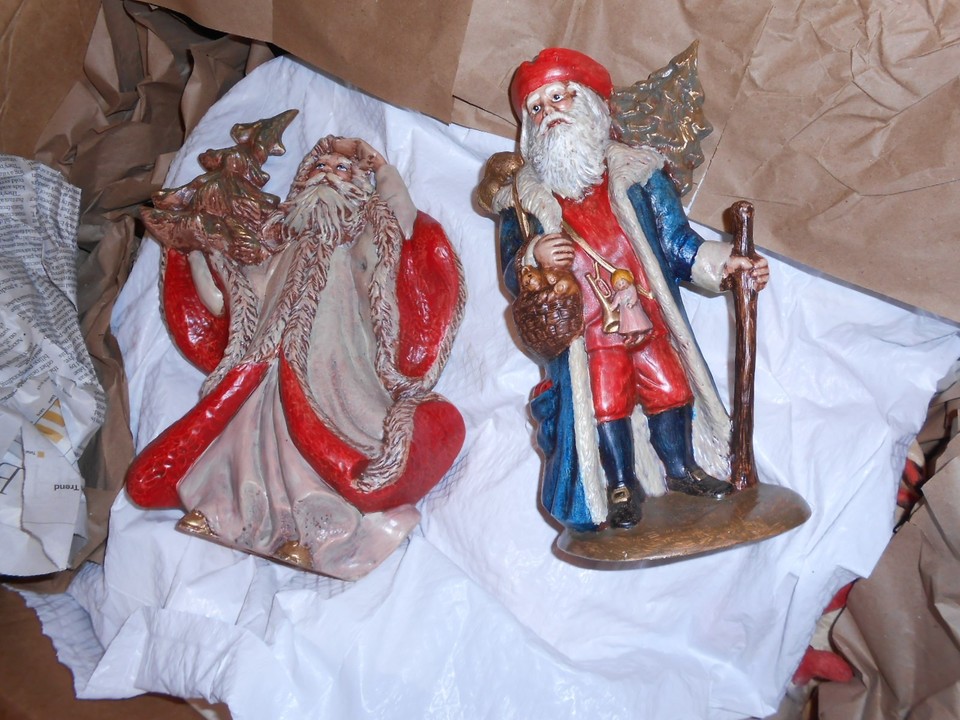 Humongous Box Lot of Old Vintage Christmas Tree Ornaments Approximately ...
