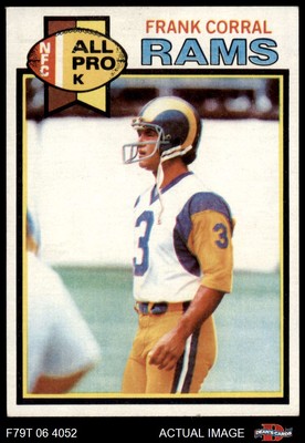 1979 Topps #80 Frank Corral All-Pro Rams RC UCLA 6.5 - EX/MT+ | eBay