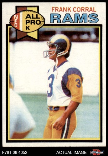 1979 Topps #80 Frank Corral All-Pro Rams RC UCLA 6.5 - EX/MT+ | eBay