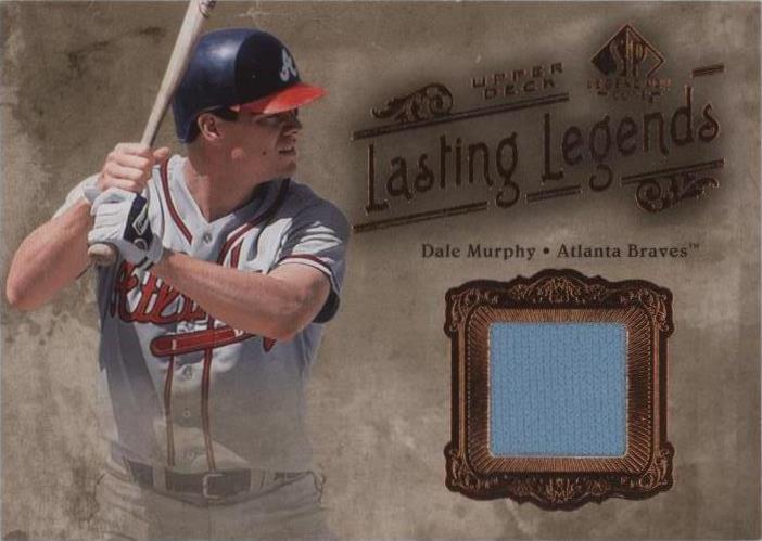 2005 SP Legendary Cuts - Lasting Legends Dale Murphy #LL-MU Memorabilia ...