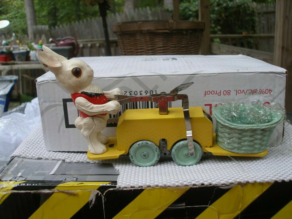 Lionel Prewar O Ga. 1103 Clockwork Peter Rabbit Chick Mobile Hand Car ...