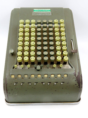 Cash Register, Adding Machines - Tarrant Comptometer Adding Machine
