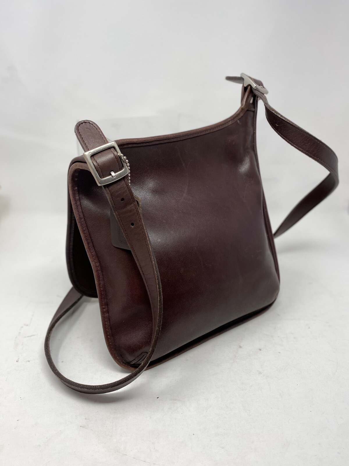 Vintage COACH Legacy Brown Leather Crossbody Shoulder Bag K6B-9966 | eBay