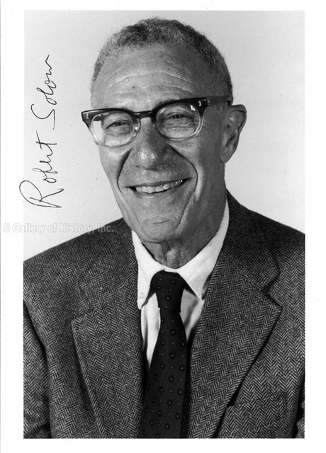 ROBERT M. SOLOW - PHOTOGRAPH SIGNED | eBay