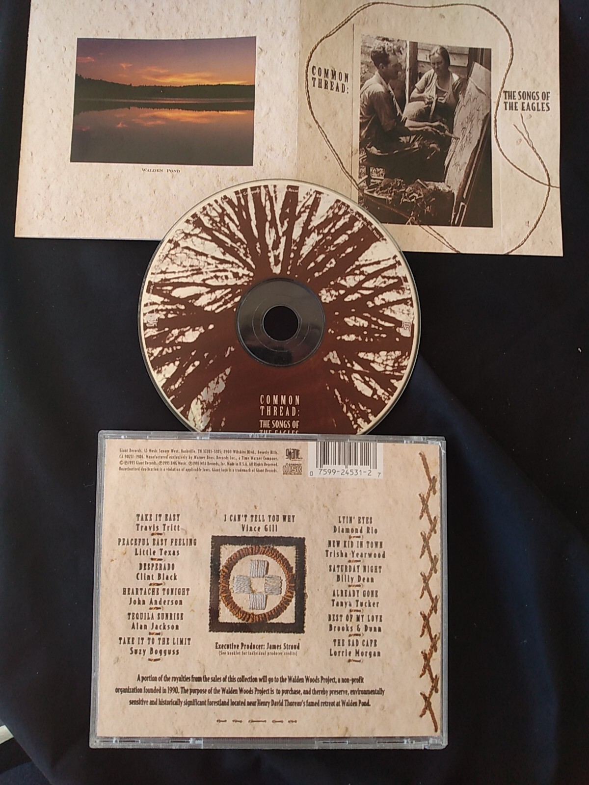 Common Thread: Songs of the Eagles VAR ART CD RESTORED 2 LIKE NEW/ New ...