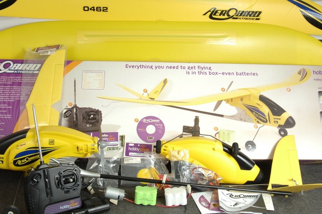 Remote Control HOBBYZONE AEROBIRD XTREME Vintage HBZ 2004 In Box RC ...