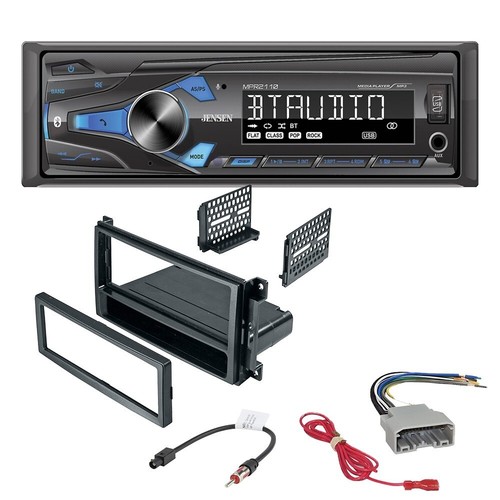 Single Din Bluetooth Car Stereo AM/FM Radio & kit for 2007-2013 JEEP ...