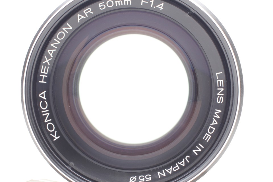[Exc+4] KONICA Hexanon AR 50mm f/1.4 Standard Prime MF Camera Lens From ...