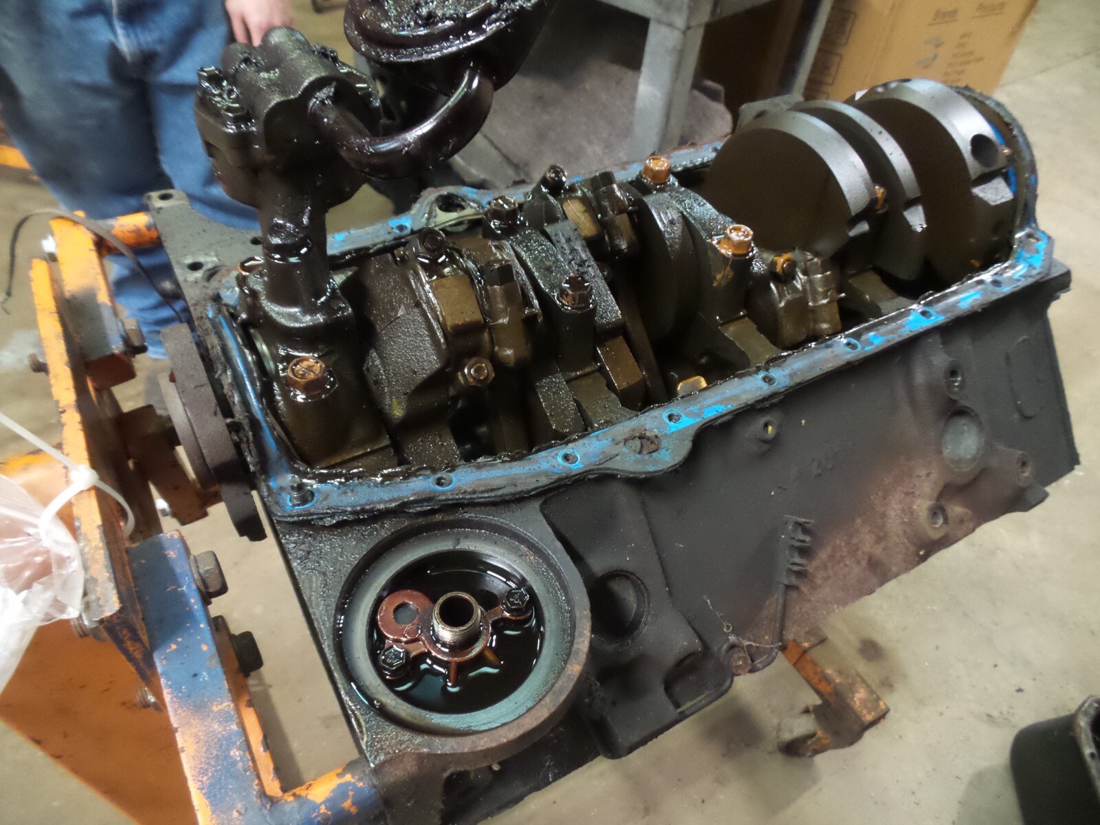 1985 SBC V8 305 SMALL BLOCK CHEVY ENGINE MOTOR 2 BOLT MAIN 14010201 | eBay