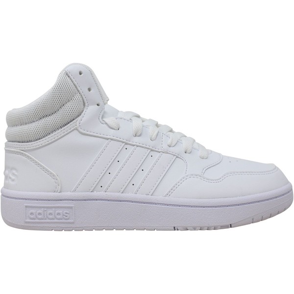 Size 9.5 - adidas Hoops 3.0 Mid White Dash Grey W for sale online | eBay
