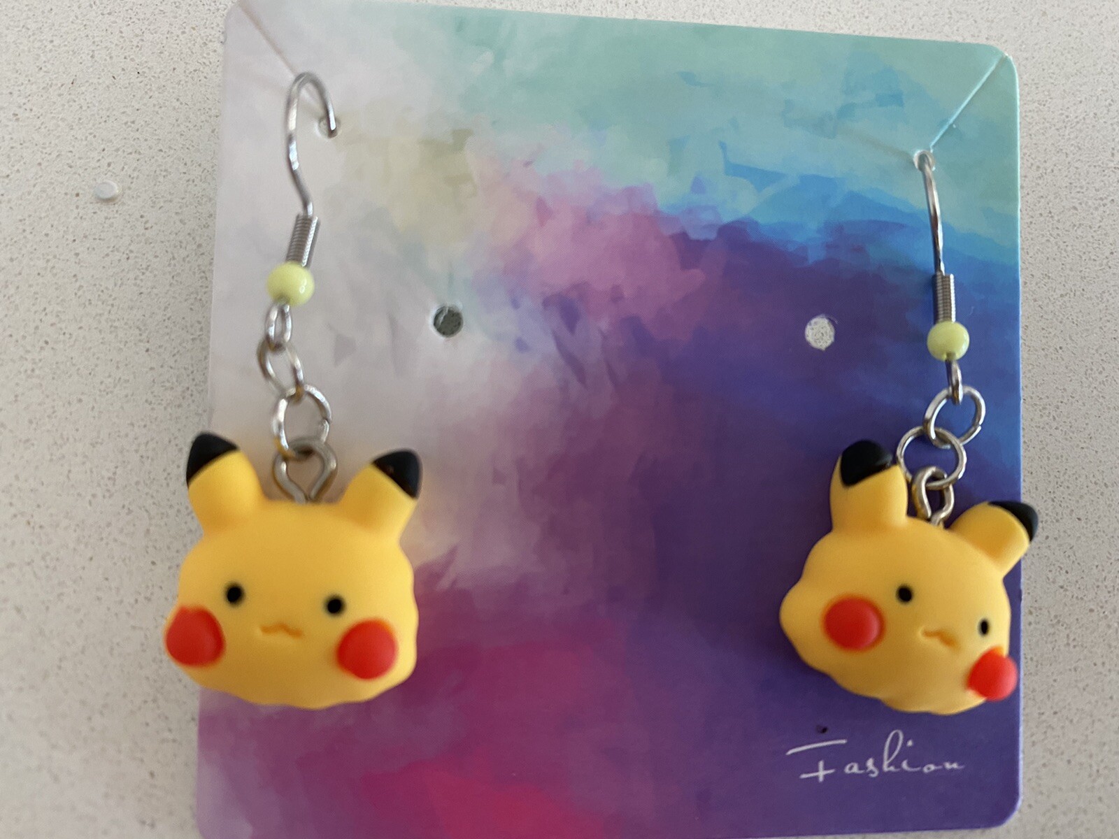 Pokémon Pikachu Togepi Earrings, Cute Cartoon Character Stainless Steel ...