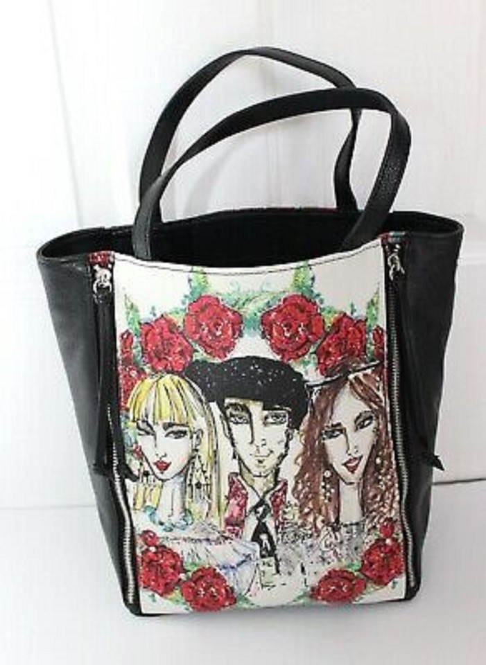 Brighton Fashionista MI AMOR Roses XoXo Fernando Tote RT-$380. Shoulder ...
