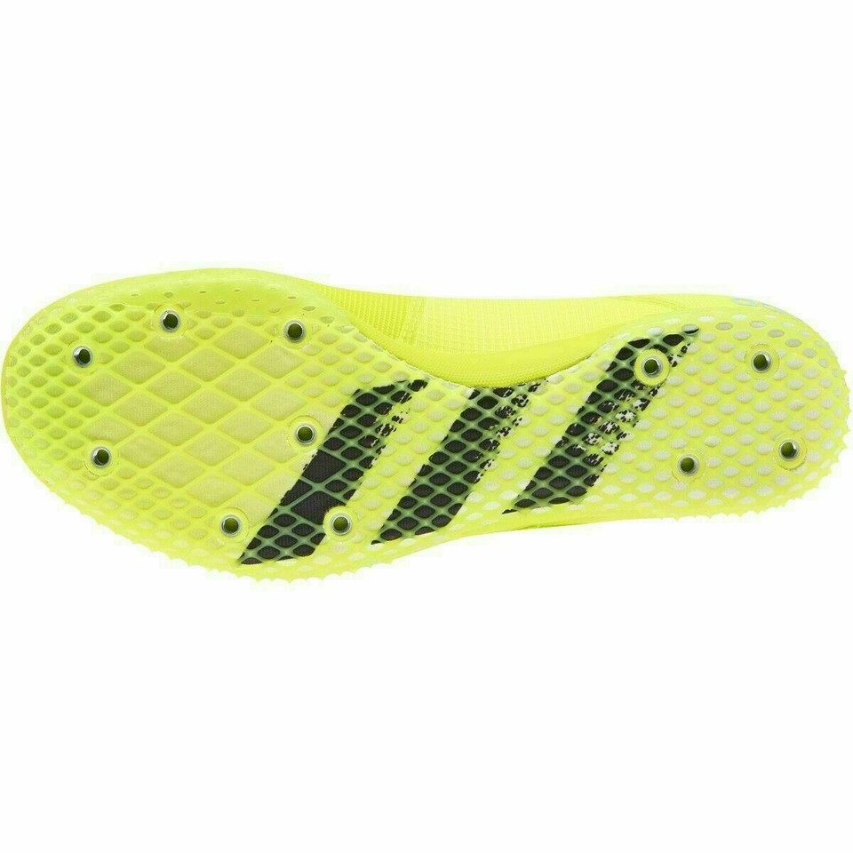 new unisex Adidas Cleats Adizero High Jump HJ Track Field Solar Yellow ...