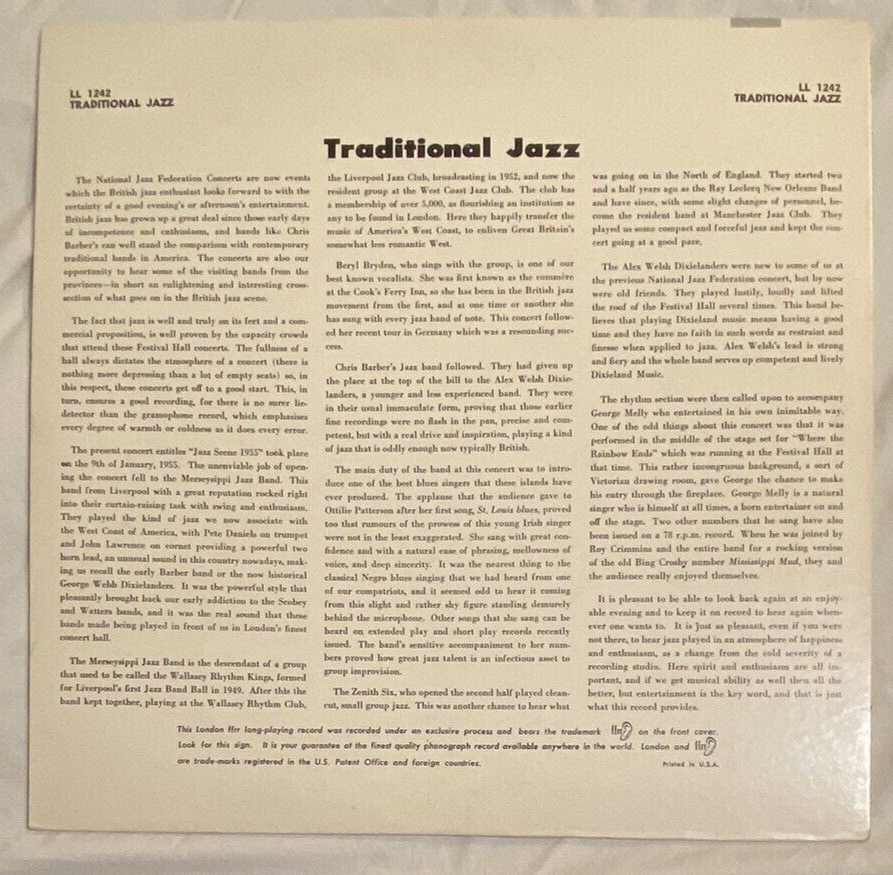 TRADITIONAL JAZZ SCENE 1955 Rare Dixieland 50s UK IMPORT Skiffle TRAD ...