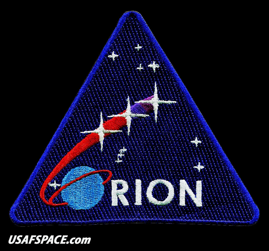Orion Nasa Mission Patches