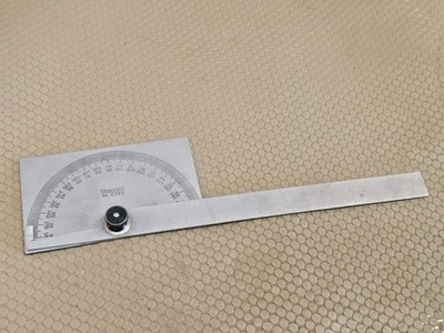 Starrett No C183 Steel Protractor with 6" Blade | eBay