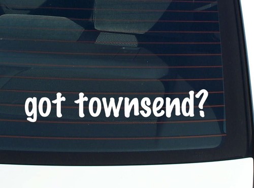 got townsend? CAR DECAL BUMPER STICKER VINYL FUNNY LAST NAME WINDOW ...