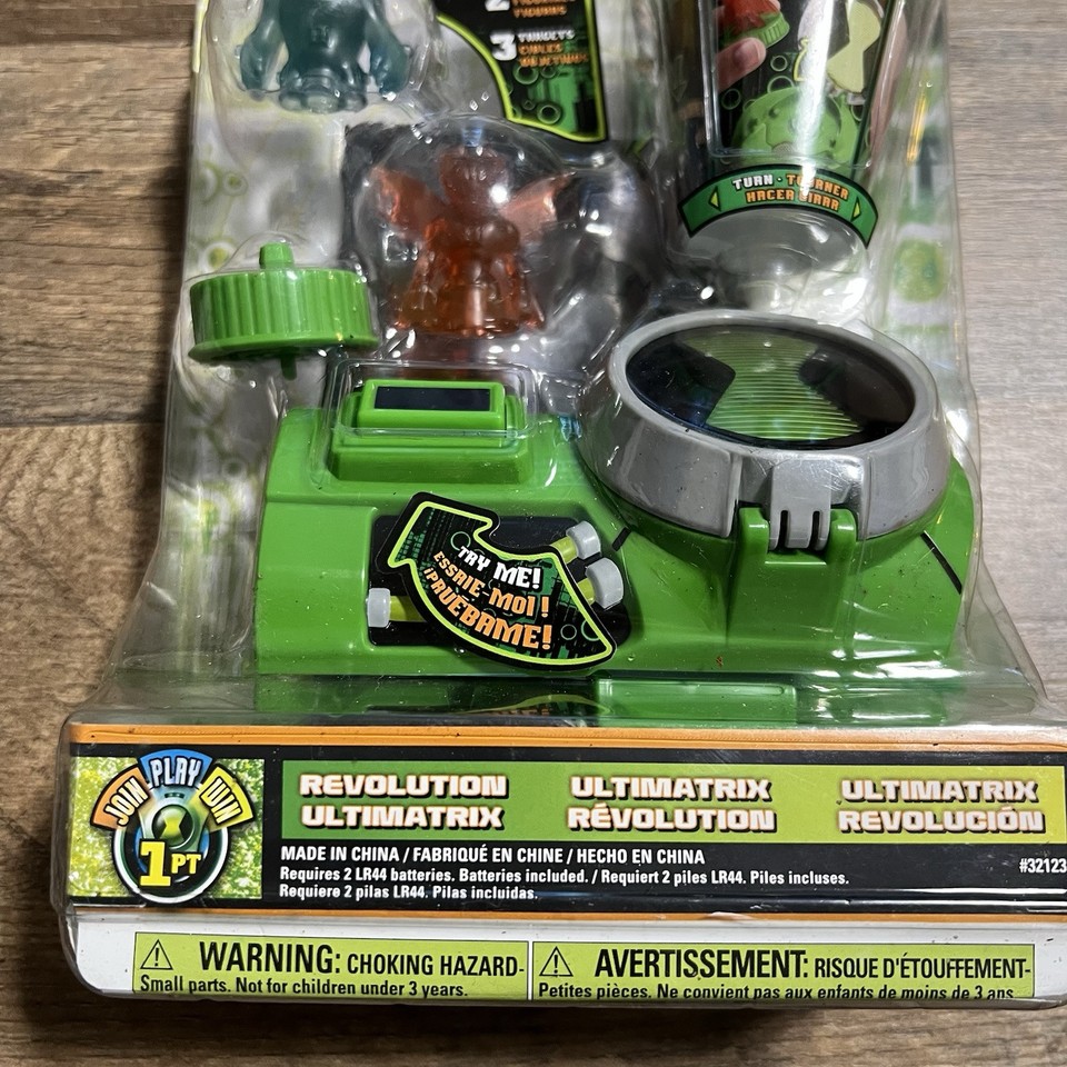 NEW Ben 10 Revolution Ultimatrix Watch Spinning Ultimate Alien Bandai ...