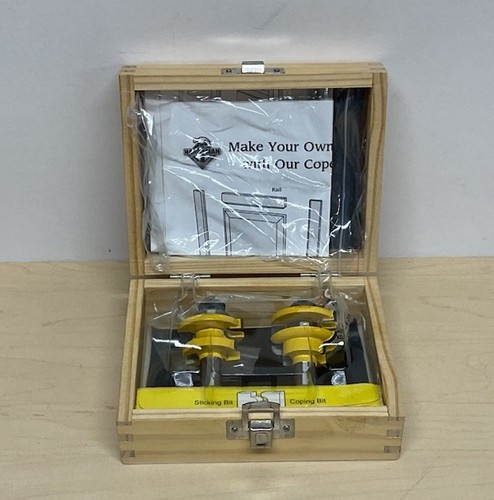 2pc Cabinetry Frame And Panel Door Router Bit Set Cope And Stick Bits ...