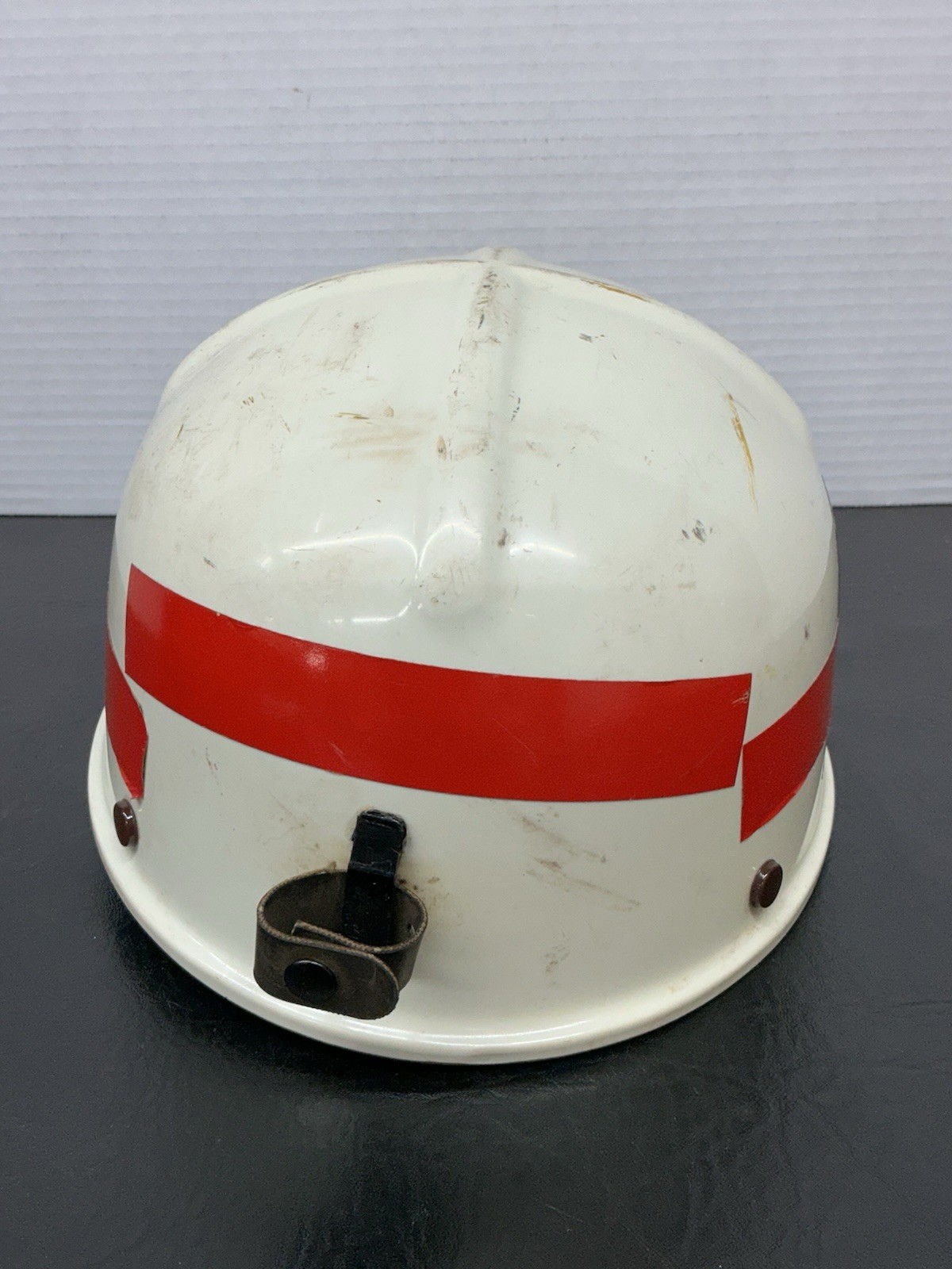 MSA Top Guard Comfo-Cap Miner Hard Hat with Carbide Light Holder