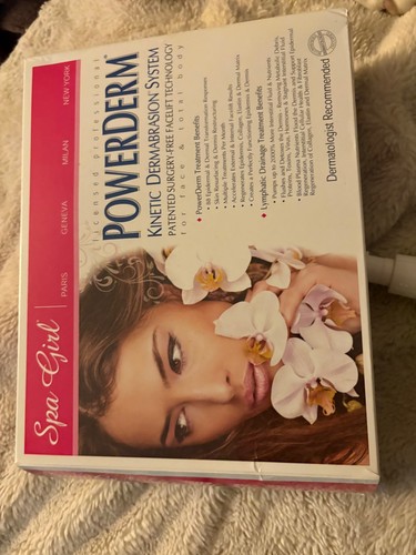 SPA GIRL POWERDERM KINETIC DERMABRASION SYSTEM PAT. NO/SURGERFACELIFT ...