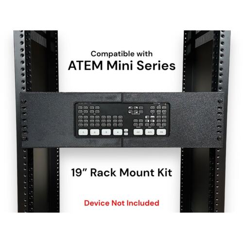Rack Mount Kit for Blackmagic ATEM Mini Series 19 inch 3U Rack Mounting ...